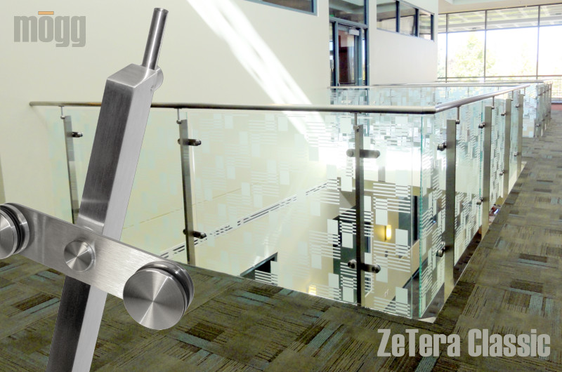 ZeTera Classic Stainless Steel Glass Railing
